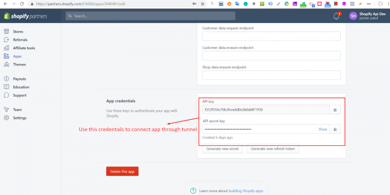 Build a Shopify App with Node.js - eTatvaSoft