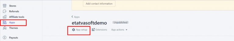 Build a Shopify App with Node.js - eTatvaSoft